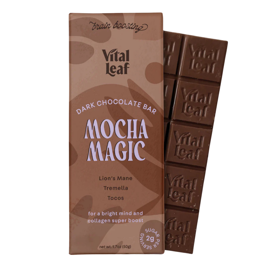 Vital Leaf | Functional CBD Hemp Chocolate Bars for Stress Relief